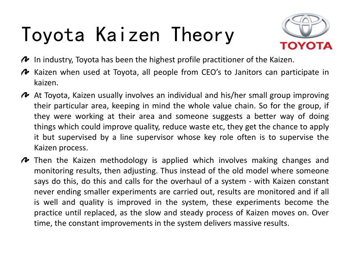 PPT - Kaizen PowerPoint Presentation - ID:2728674
