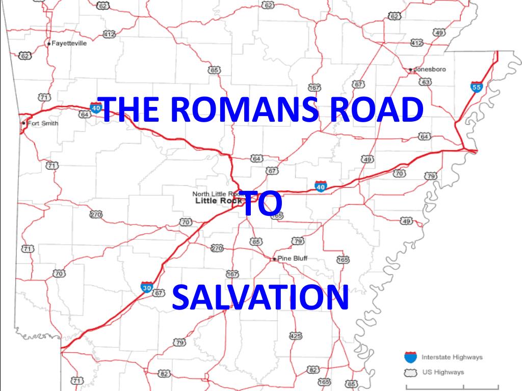 PPT - THE ROMANS ROAD TO SALVATION PowerPoint Presentation, free ...