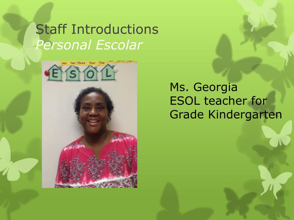 PPT - Welcome to ESOL Night Bienvenido a ESOL Noche PowerPoint ...