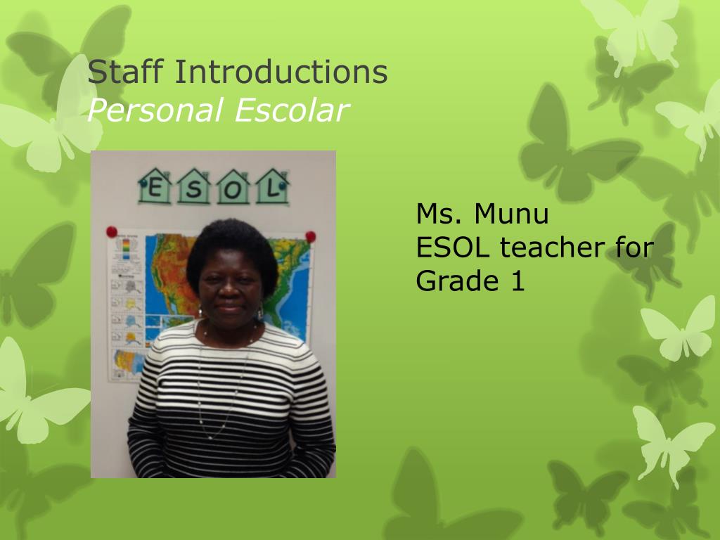 PPT - Welcome to ESOL Night Bienvenido a ESOL Noche PowerPoint ...
