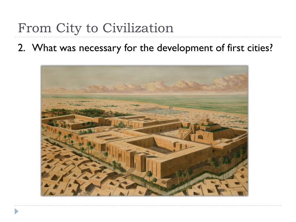 PPT - The Need for Irrigation, The Ubaid Culture, From City to ...