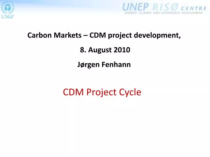PPT - CDM Project Cycle PowerPoint Presentation, free download - ID:2730989