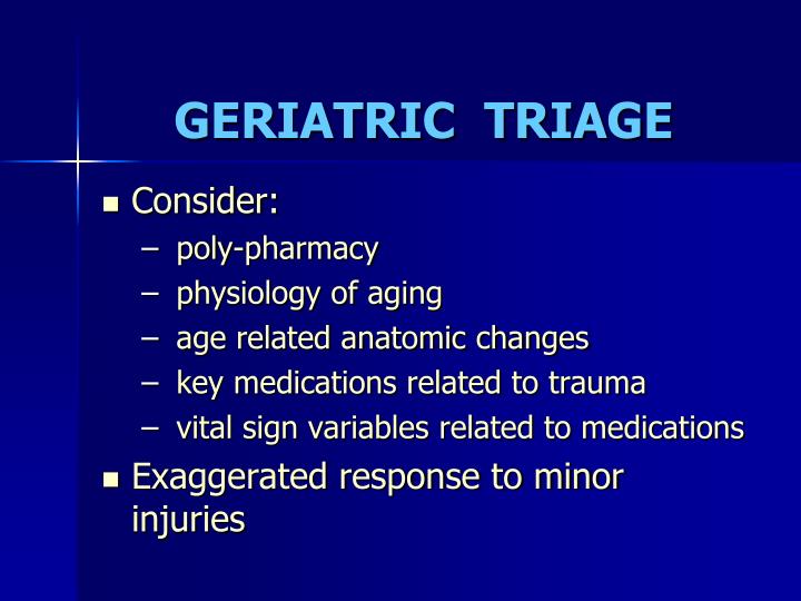 PPT - Geriatric Trauma: Selected Medications & Trauma Resuscitation ...