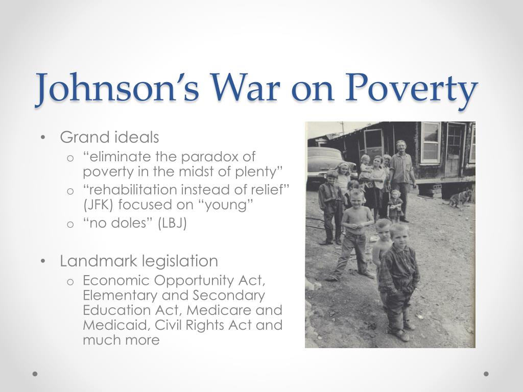 PPT - The Legacy of the War on Poverty: A 50-Year Retrospective ...