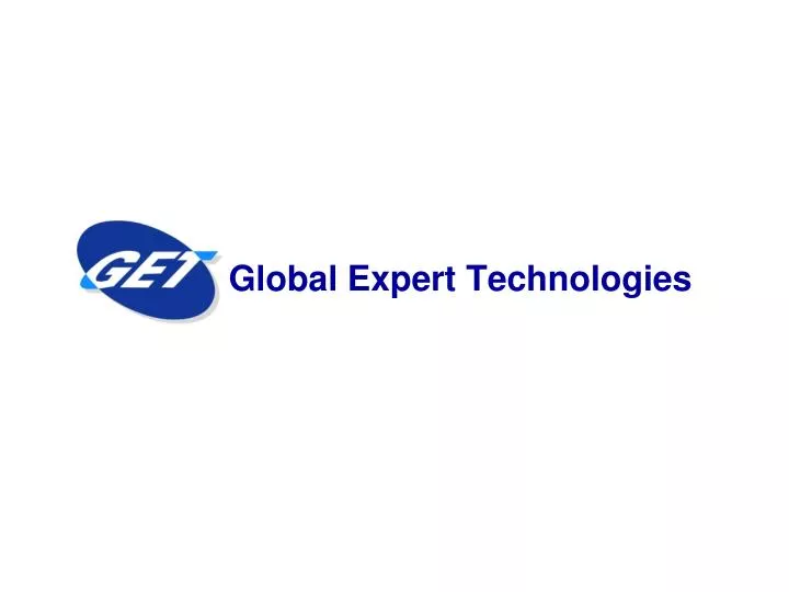 PPT - Global Expert Technologies PowerPoint Presentation, free download ...