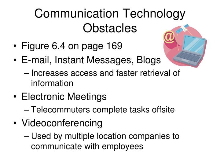 PPT - Chapter 6: Overcoming Obstacles to Communication in Organizations ...