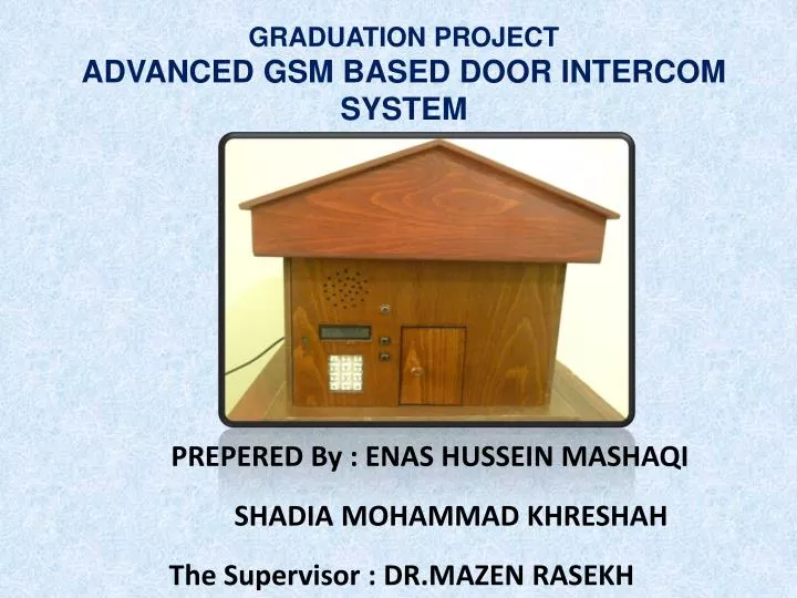 PPT - PREPERED By : ENAS HUSSEIN MASHAQI SHADIA MOHAMMAD KHRESHAH ...