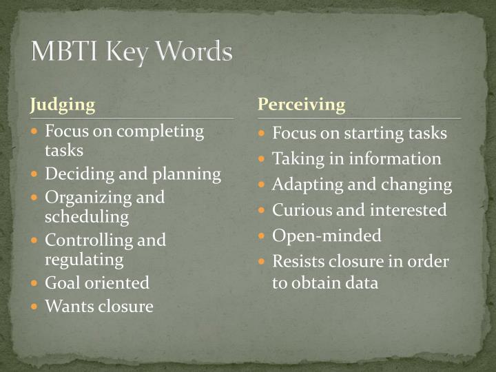PPT - Understanding and Interpreting the MBTI and Strong PowerPoint ...