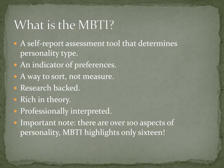 PPT - Understanding and Interpreting the MBTI and Strong PowerPoint ...