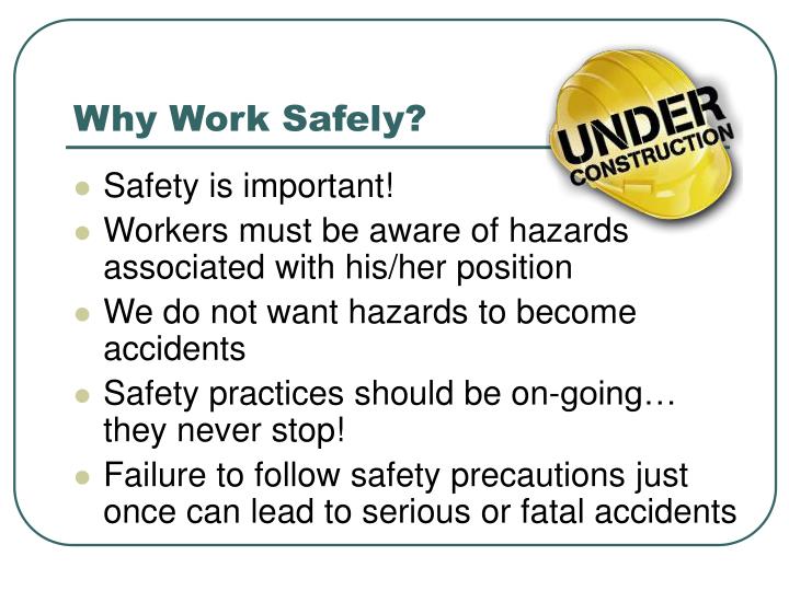 PPT - Safety Motivation PowerPoint Presentation - ID:2733838