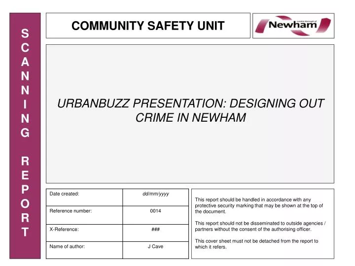 PPT - COMMUNITY SAFETY UNIT PowerPoint Presentation, free download - ID ...