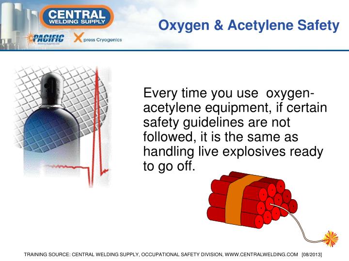 PPT - Oxygen & Acetylene Safety Training PowerPoint Presentation - ID ...