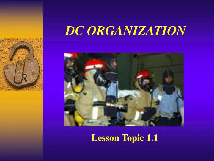 PPT - DC ORGANIZATION PowerPoint Presentation, free download - ID:2734266