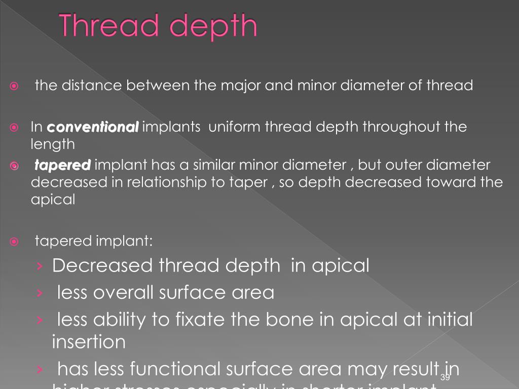 PPT - Scientific rationale for dental implant design PowerPoint ...