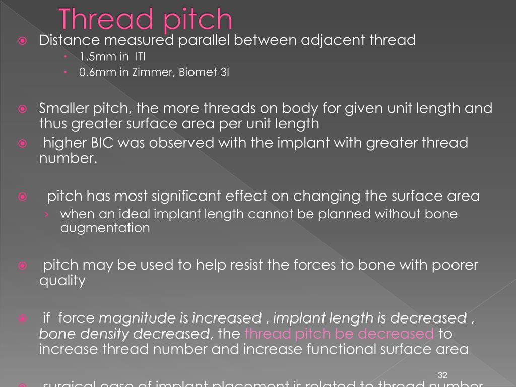 PPT - Scientific rationale for dental implant design PowerPoint ...