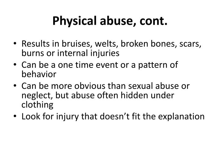 PPT - What is child abuse? PowerPoint Presentation - ID:2734508