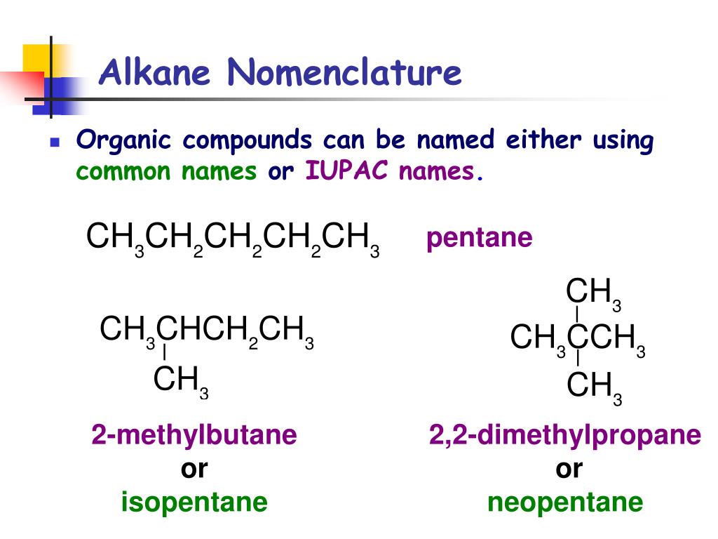 PPT - Unit 2 – Alkanes and Chemical Reactions PowerPoint Presentation ...