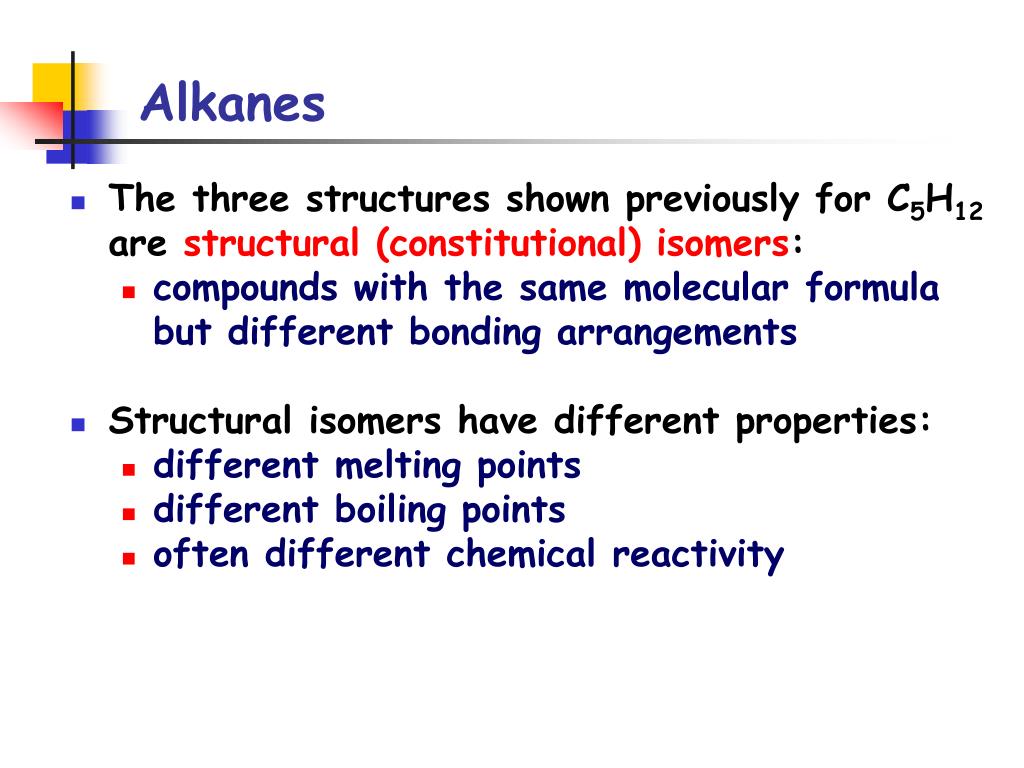 PPT - Unit 2 – Alkanes and Chemical Reactions PowerPoint Presentation ...