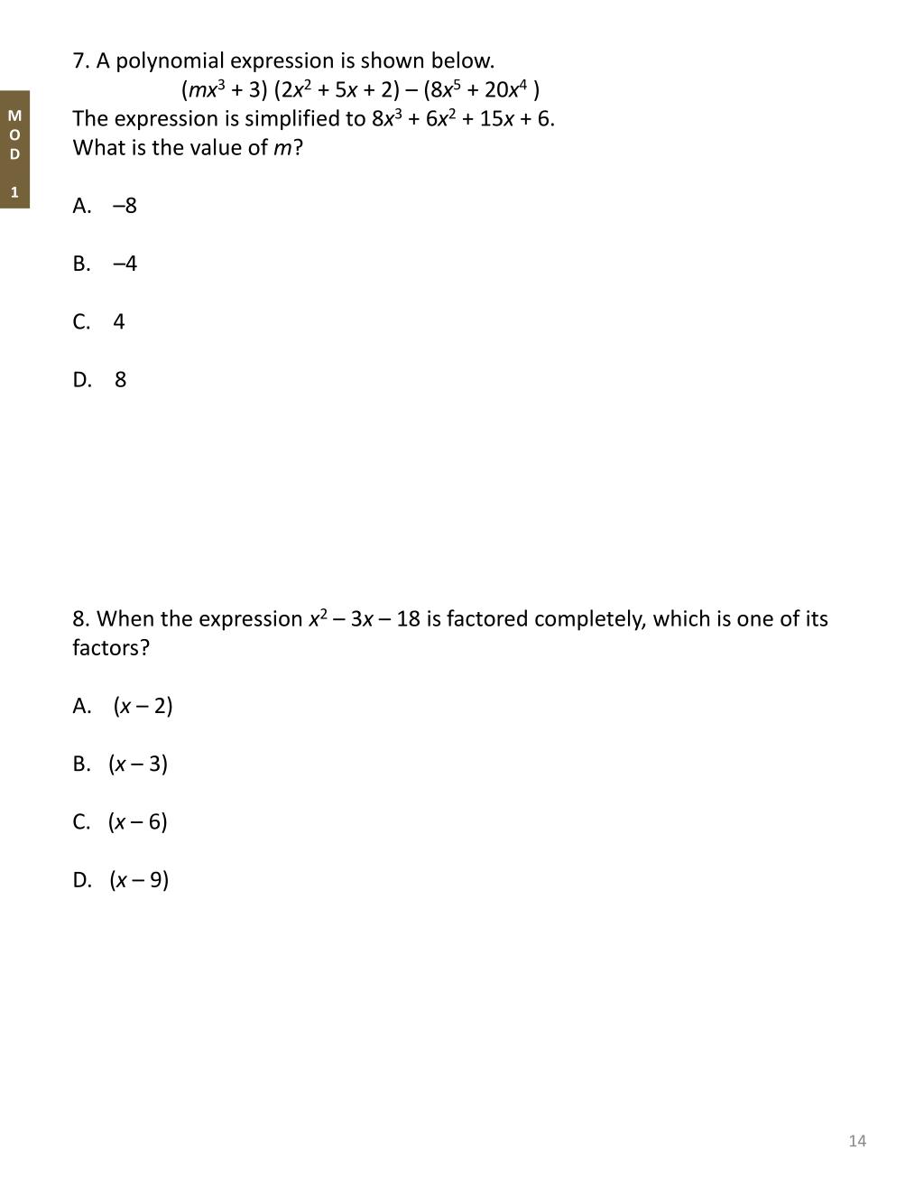 PPT - Keystone Algebra I Practice Workbook 2012-2013 Harrisburg School ...