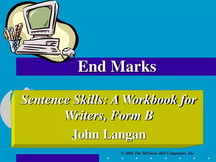 PPT - End Marks PowerPoint Presentation, free download - ID:2734910