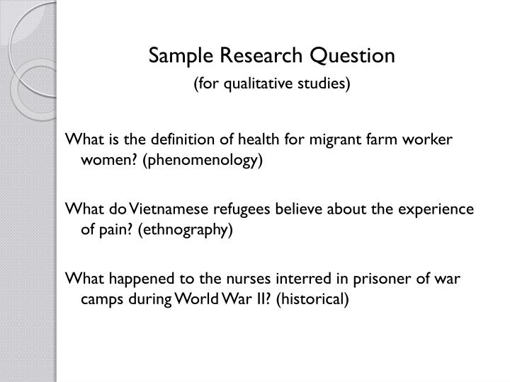 PPT - How to Develop Research Questions PowerPoint Presentation - ID ...