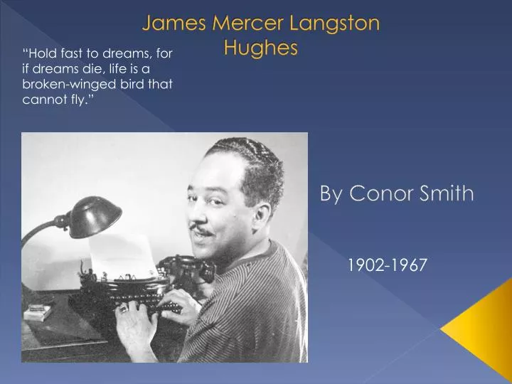 PPT - James Mercer Langston Hughes PowerPoint Presentation, free ...
