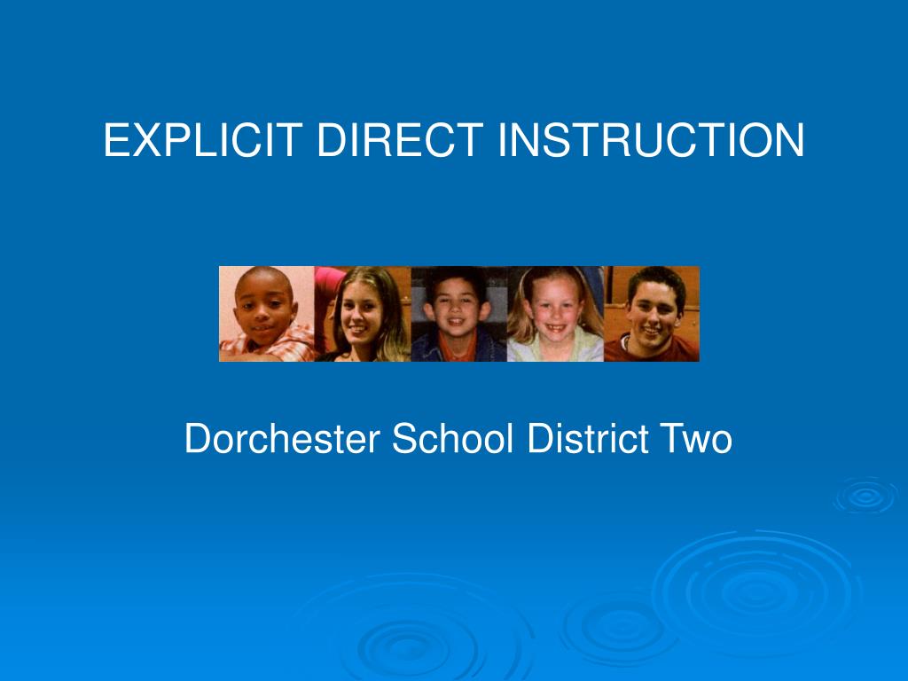 PPT - EXPLICIT DIRECT INSTRUCTION PowerPoint Presentation, free ... PPT - EXPLICIT DIRECT INSTRUCTION PowerPoint Presentation, free ...