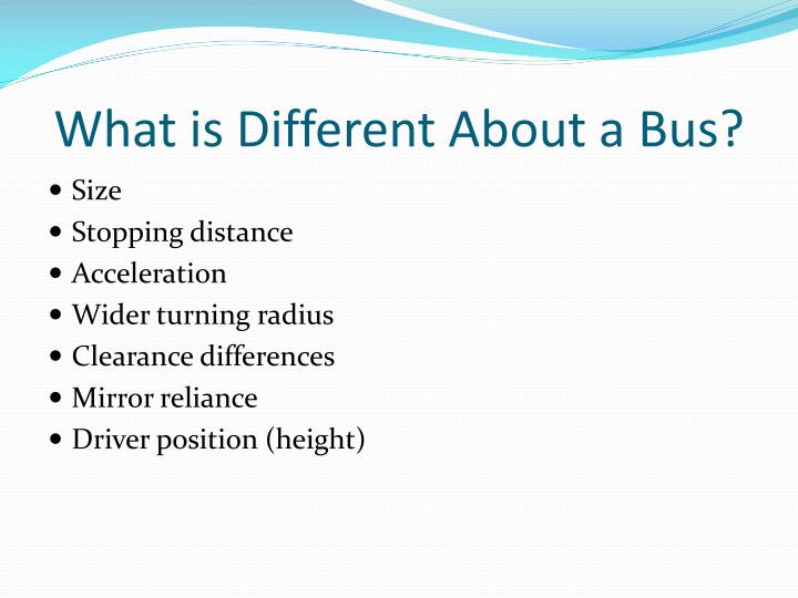 PPT - School Bus Driver Training PowerPoint Presentation - ID:2736243