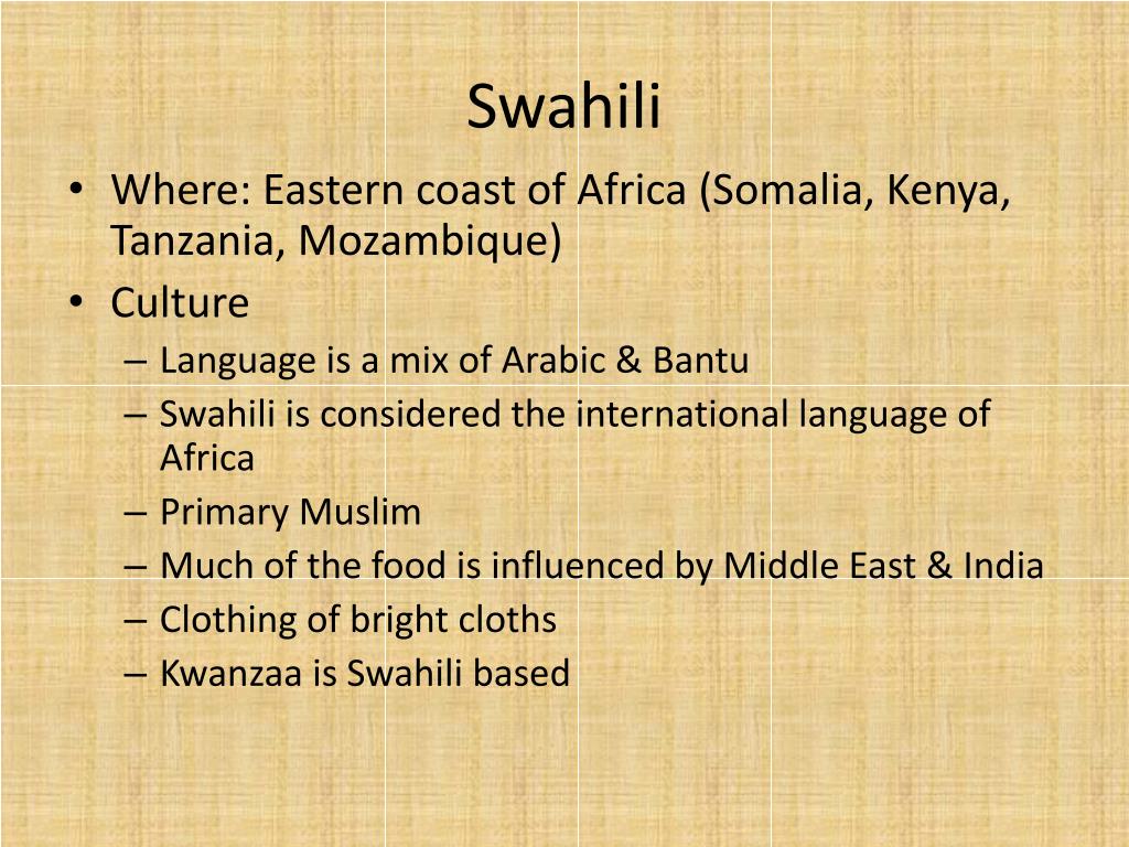 PPT - Africa: Culture and Ethnic Groups PowerPoint Presentation, free ...