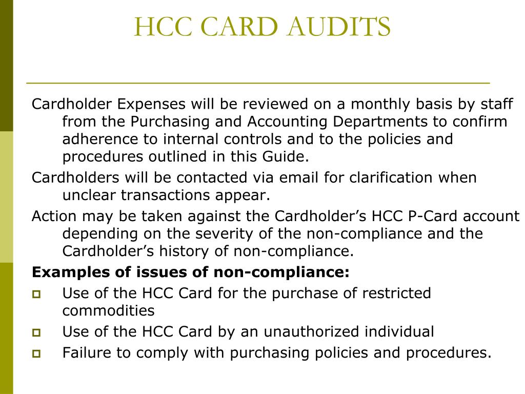 PPT - HILLSBOROUGH COMMUNITY COLLEGE PURCHASING DEPARTMENT PowerPoint ...