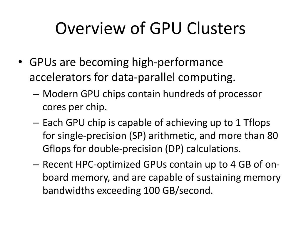 Ppt Chapter 2 Computer Clusters Powerpoint Presentation Free