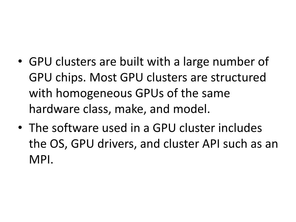 Ppt Chapter 2 Computer Clusters Powerpoint Presentation Free