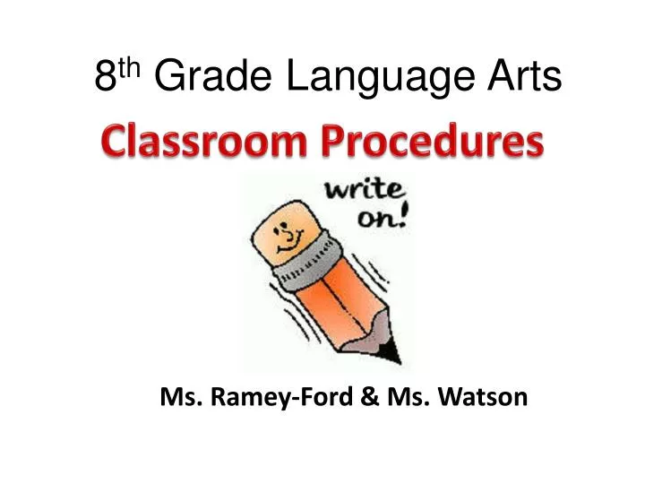 PPT - 8 th Grade Language Arts PowerPoint Presentation, free download ...