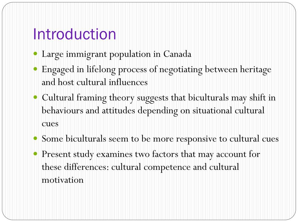 PPT - The Roles of Cultural Competence and Cultural Motivation in ...
