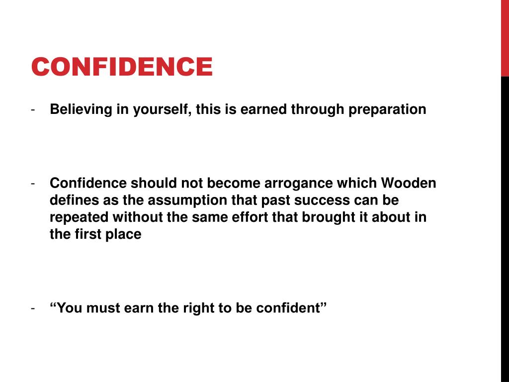 PPT - Leadership game plan for success: The Pyramid of Success ...