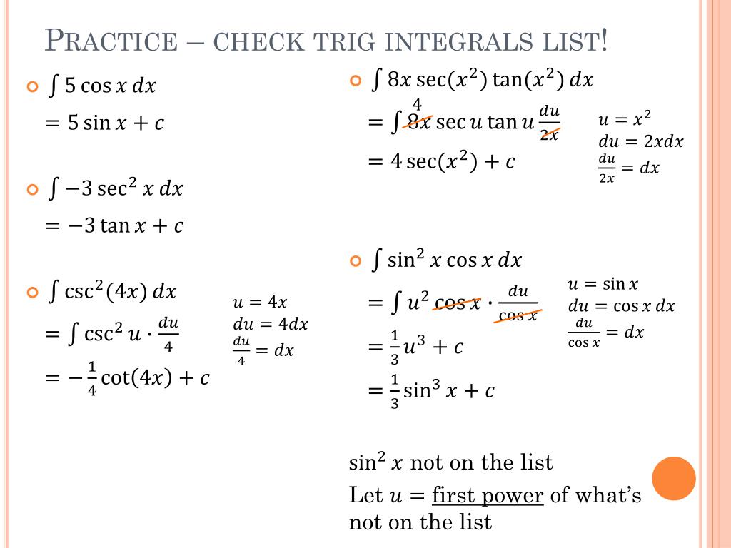 PPT - Chain rule substitution for integrals PowerPoint Presentation ... PPT - Chain rule substitution for integrals PowerPoint Presentation ...