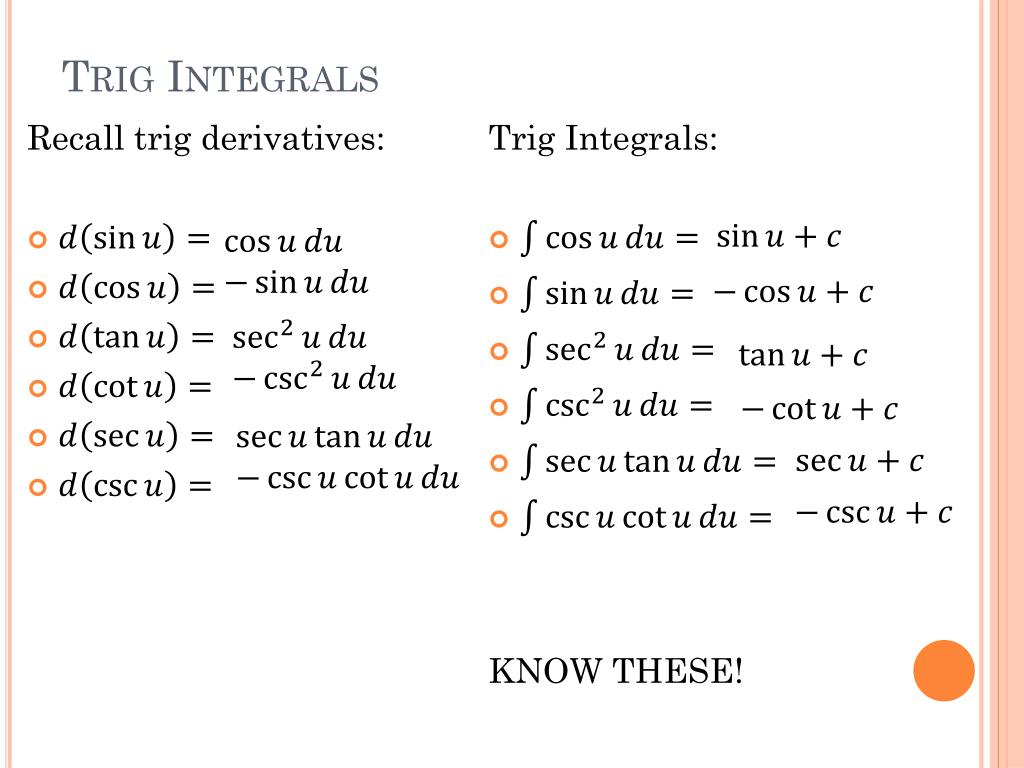 PPT - Chain rule substitution for integrals PowerPoint Presentation ... PPT - Chain rule substitution for integrals PowerPoint Presentation ...