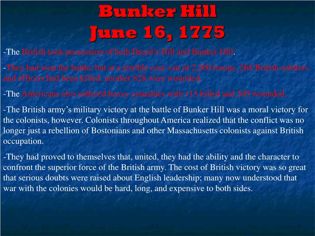 PPT - Major Battle of the American Revolution PowerPoint Presentation ...