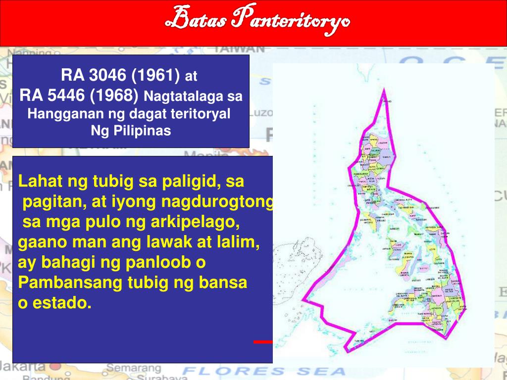 PPT - Ang Pambansang Teritoryo Ng Pilipinas PowerPoint Presentation ...