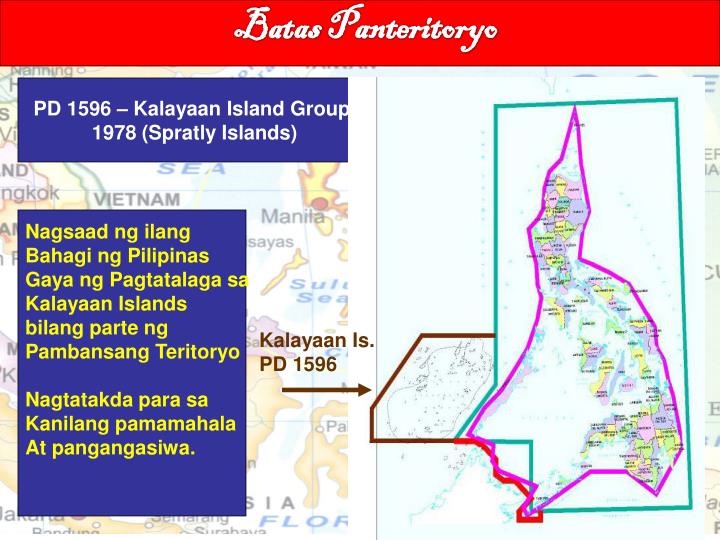 PPT - Ang Pambansang Teritoryo Ng Pilipinas PowerPoint Presentation ...