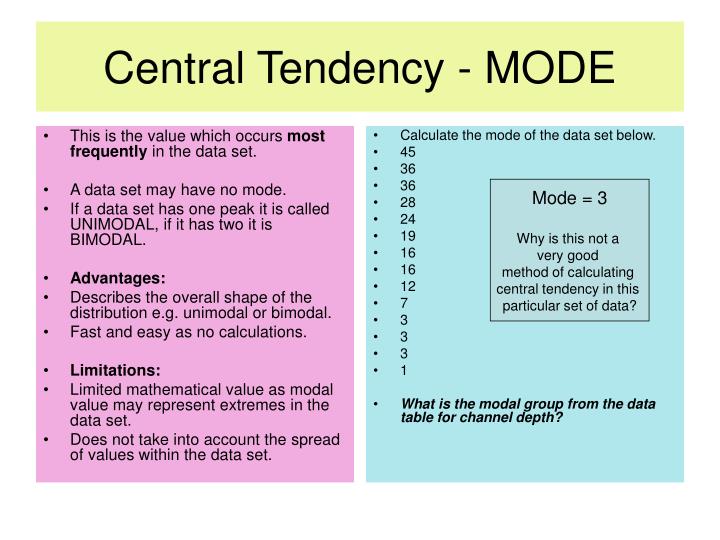 PPT - Measures of Central Tendency and Dispersion PowerPoint ...