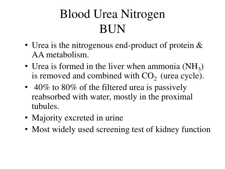 PPT - Abnormal constituents of urine & renal function tests PowerPoint ...