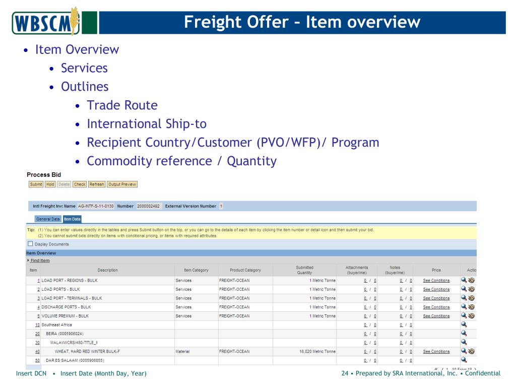 PPT - International Bulk Freight Bidding Review PowerPoint Presentation ...