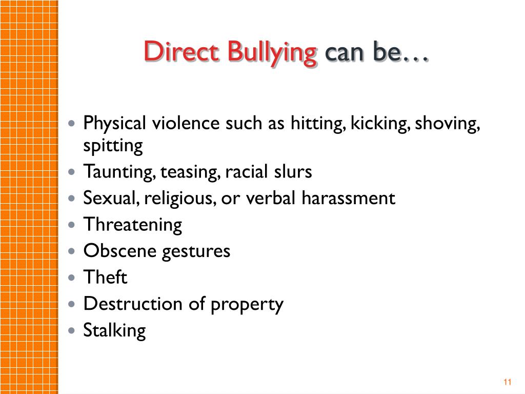 PPT - What Secondary Staff/Adults Need To Know About Bullying ...