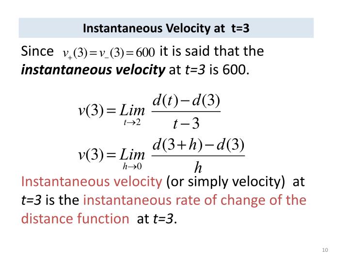 PPT - Average Velocity and Instantaneous Velocity PowerPoint ...