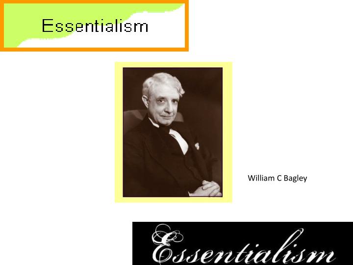 PPT - Essentialism PowerPoint Presentation - ID:2739430