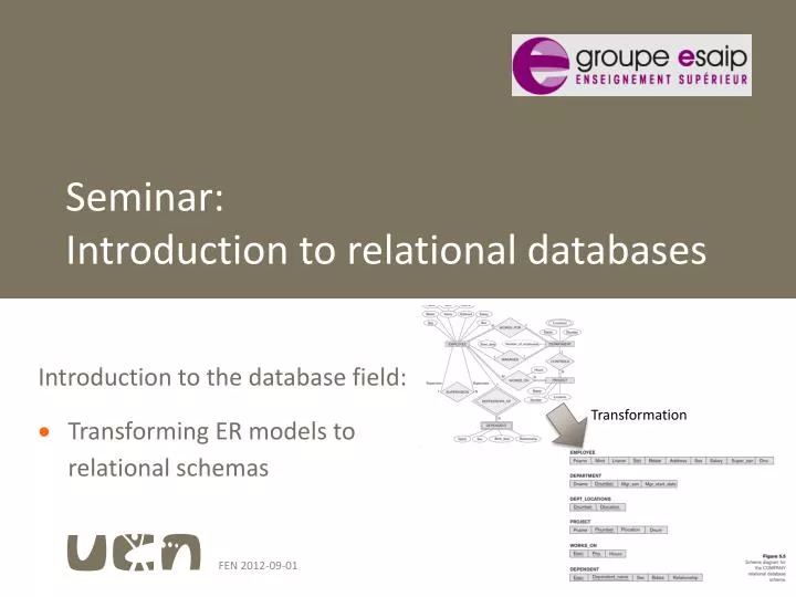Ppt Seminar Introduction To Relational Databases Powerpoint Presentation Id2739614