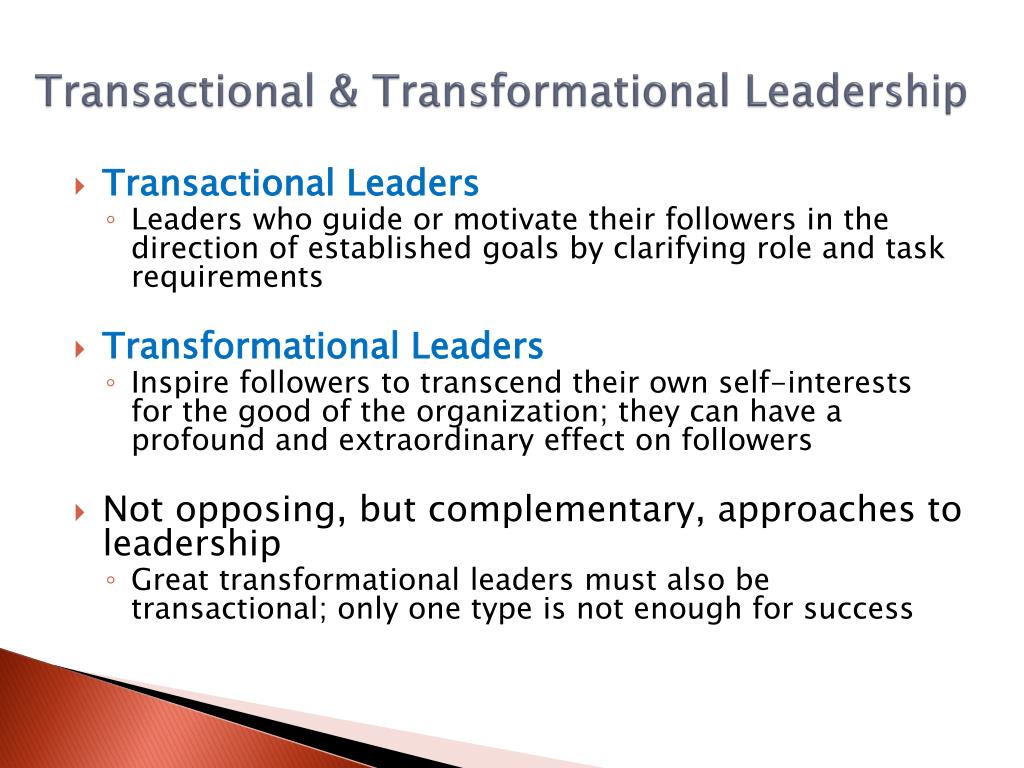 PPT - HND – 9. Inspirational Approaches to Leadership PowerPoint ...