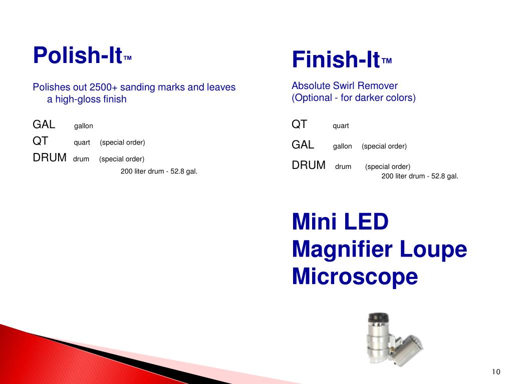 PPT - Clear Coat Defect Repair Finessing Instructions Featuring Spot ...