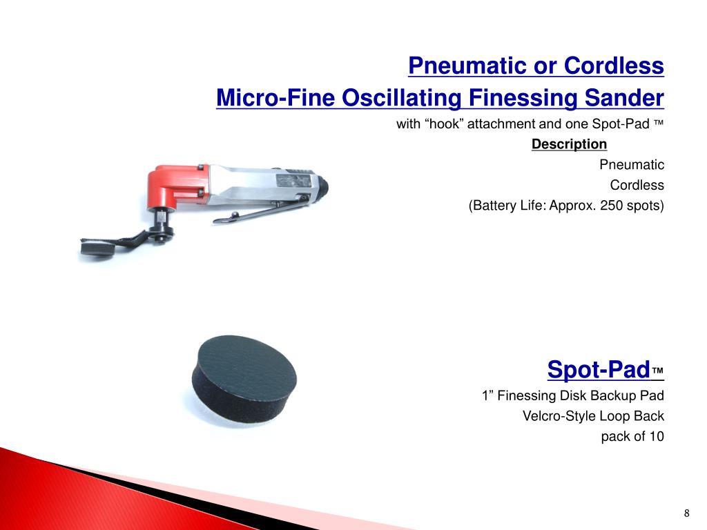 PPT - Clear Coat Defect Repair Finessing Instructions Featuring Spot ...